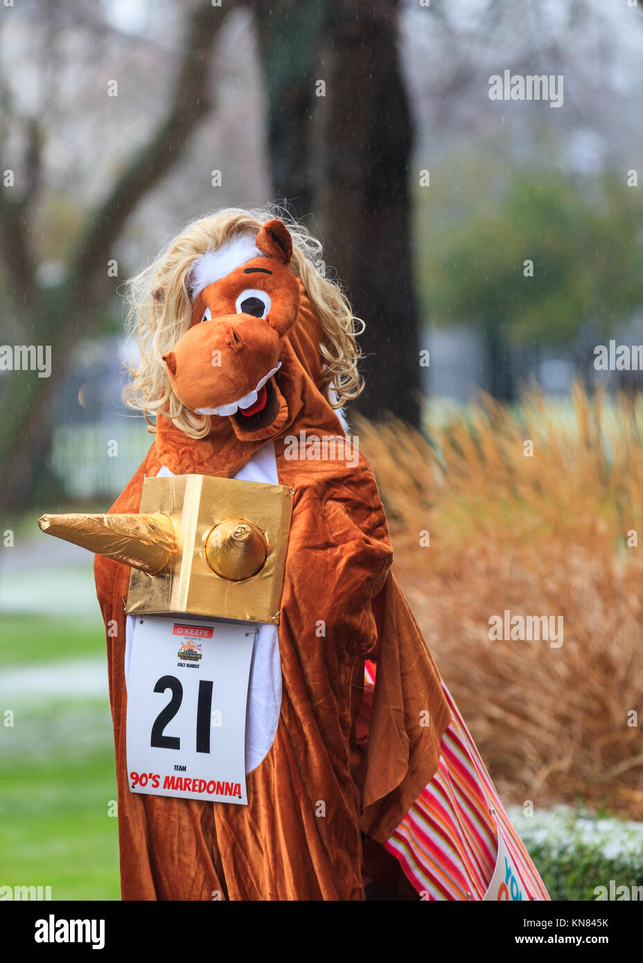 Greenwich, London, 10th December 2017. The eighth London Pantomime ...