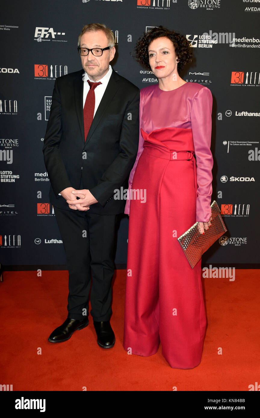 Berlin, Germany. 09th Dec, 2017. Josef Hader and Maria Schrader attend ...