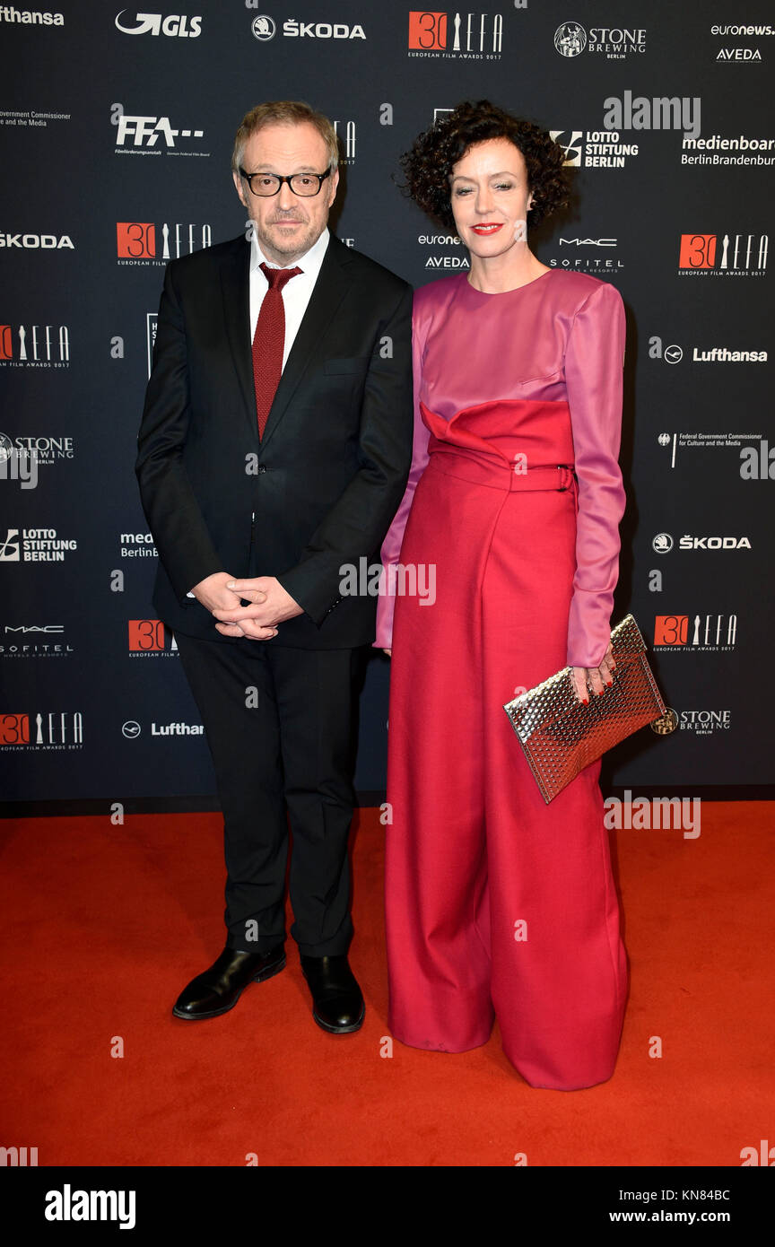 Berlin, Germany. 09th Dec, 2017. Josef Hader and Maria Schrader attend ...