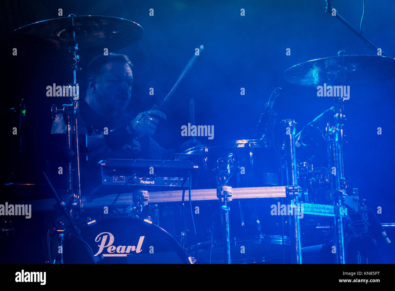 Milan, Italy. 5 December 2017. Brasilian band Cavalera Conspiracy with ...