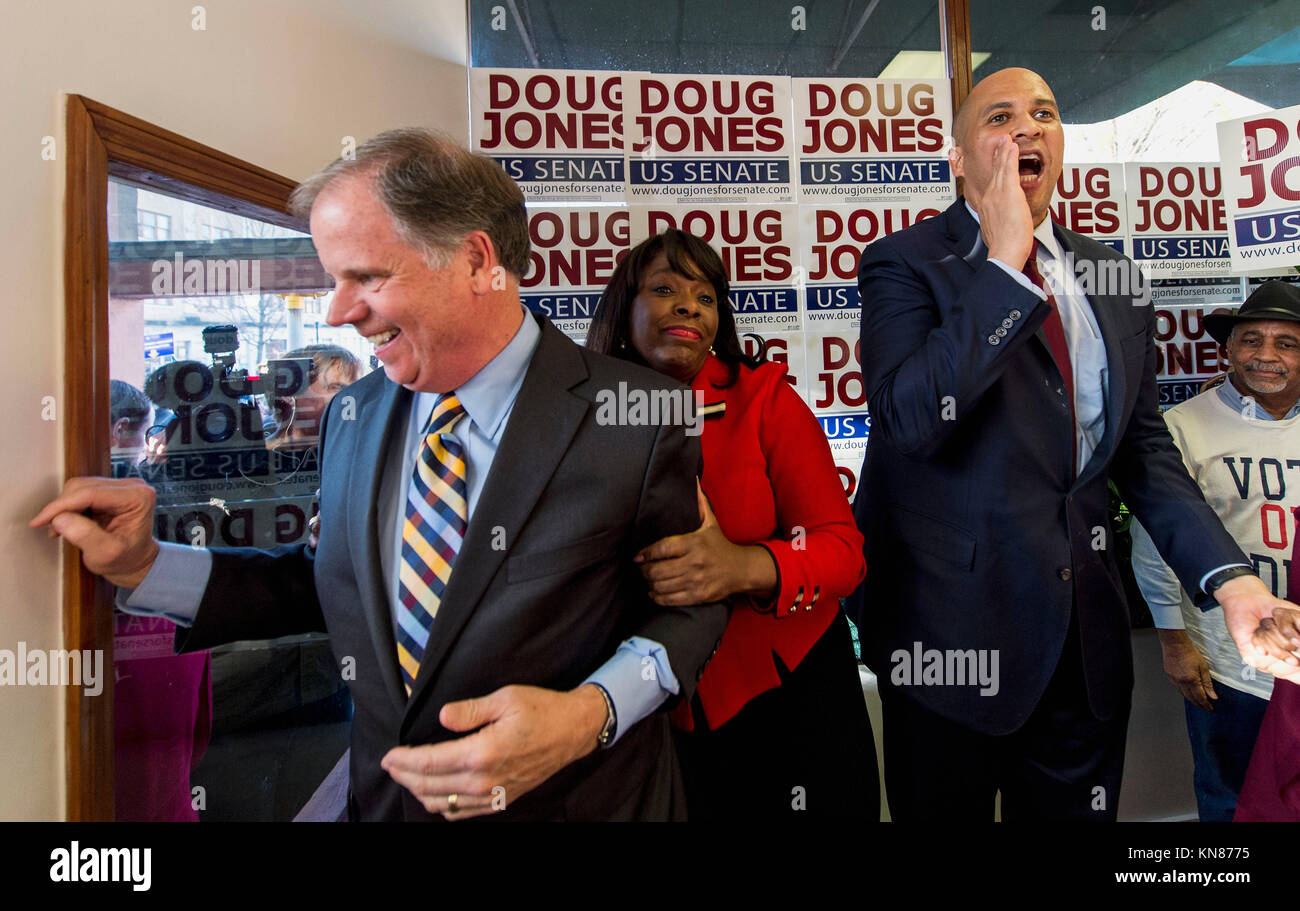 Birmingham, Alabama, USA. 10th Dec, 2017. Senator CORY BOOKER (D-NJ ...