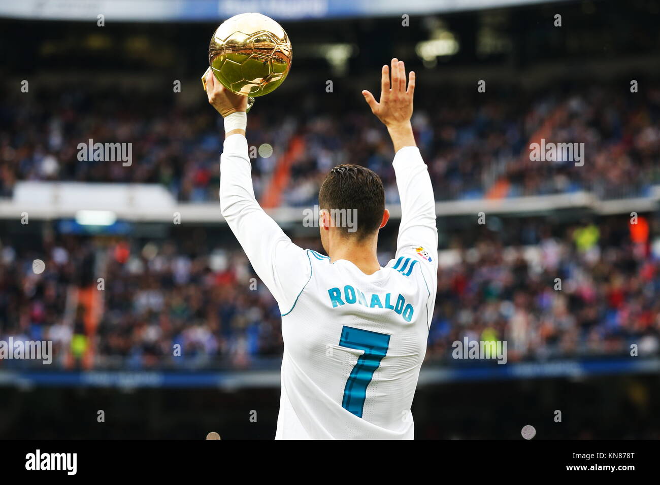 Madrid, Spain. 9th Dec, 2017. Cristiano Ronaldo (Real) Football/Soccer ...