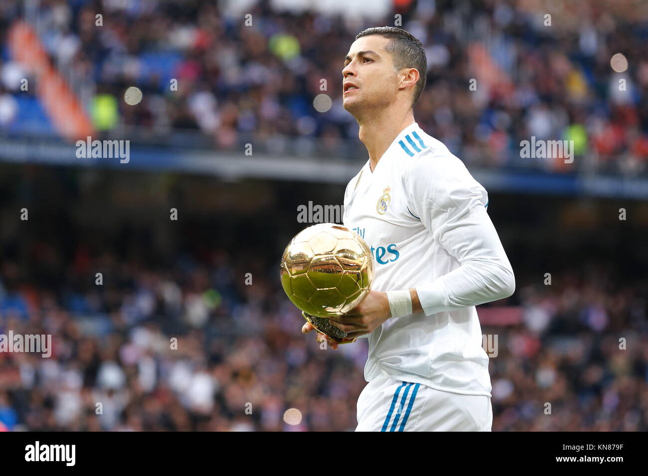 Madrid, Spain. 9th Dec, 2017. Cristiano Ronaldo (Real) Football/Soccer ...