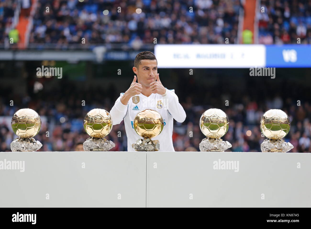 Cristiano ronaldo ballon d'or 2017 hi-res stock photography and images ...