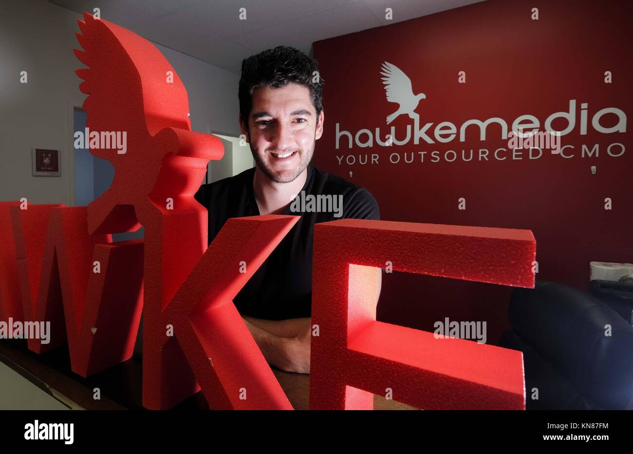 Los Angeles, California, USA. 6th Nov, 2017. Erik Huberman of CEO Hawke ...