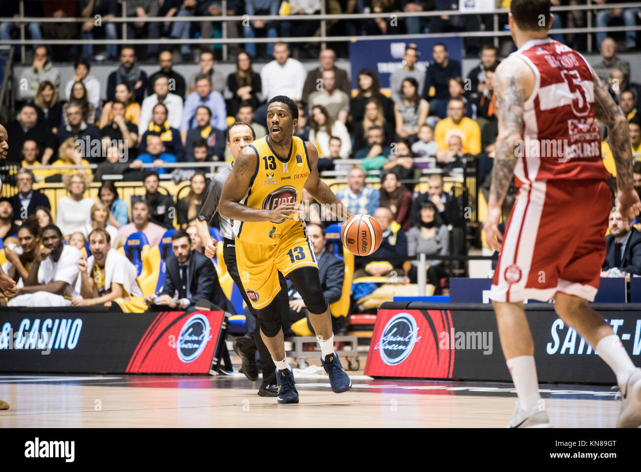 Lamar Patterson (Fiat Torino Auxilium) during the Serie A Basketball ...