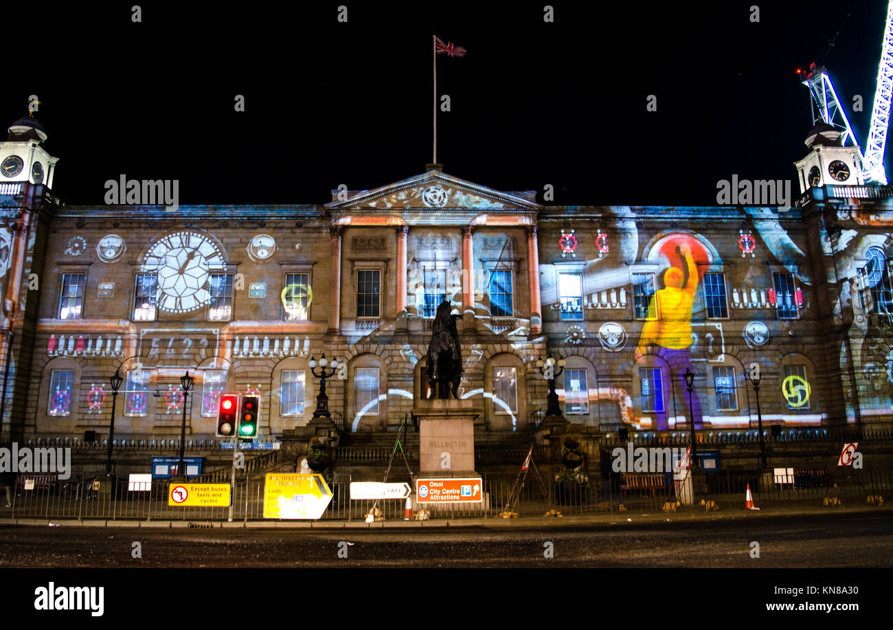 Edinburgh/ Scotland - December 10th 2017 - Edinburgh's Giant Advent ...