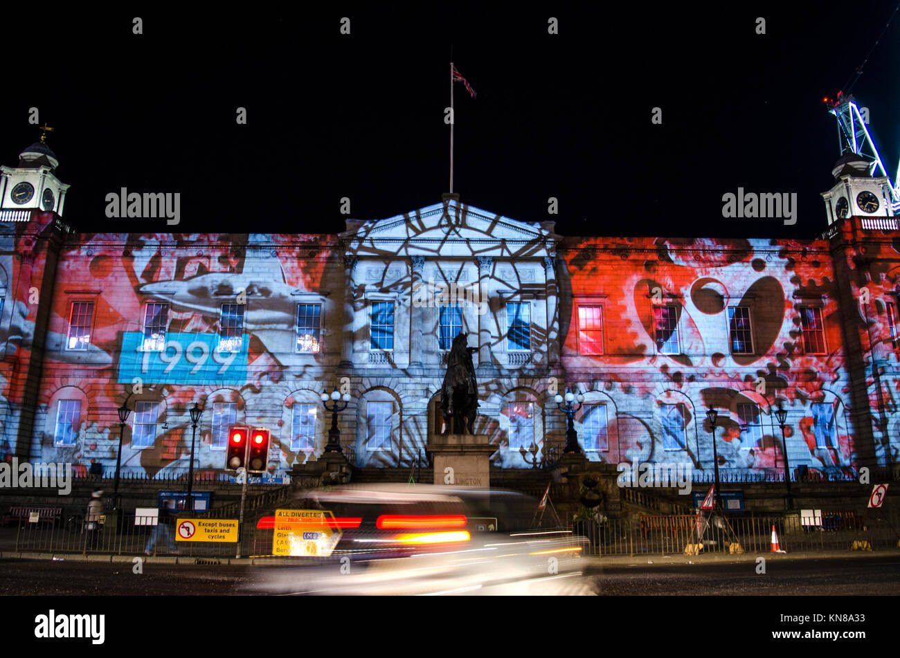 Edinburgh/ Scotland - December 10th 2017 - Edinburgh's Giant Advent ...
