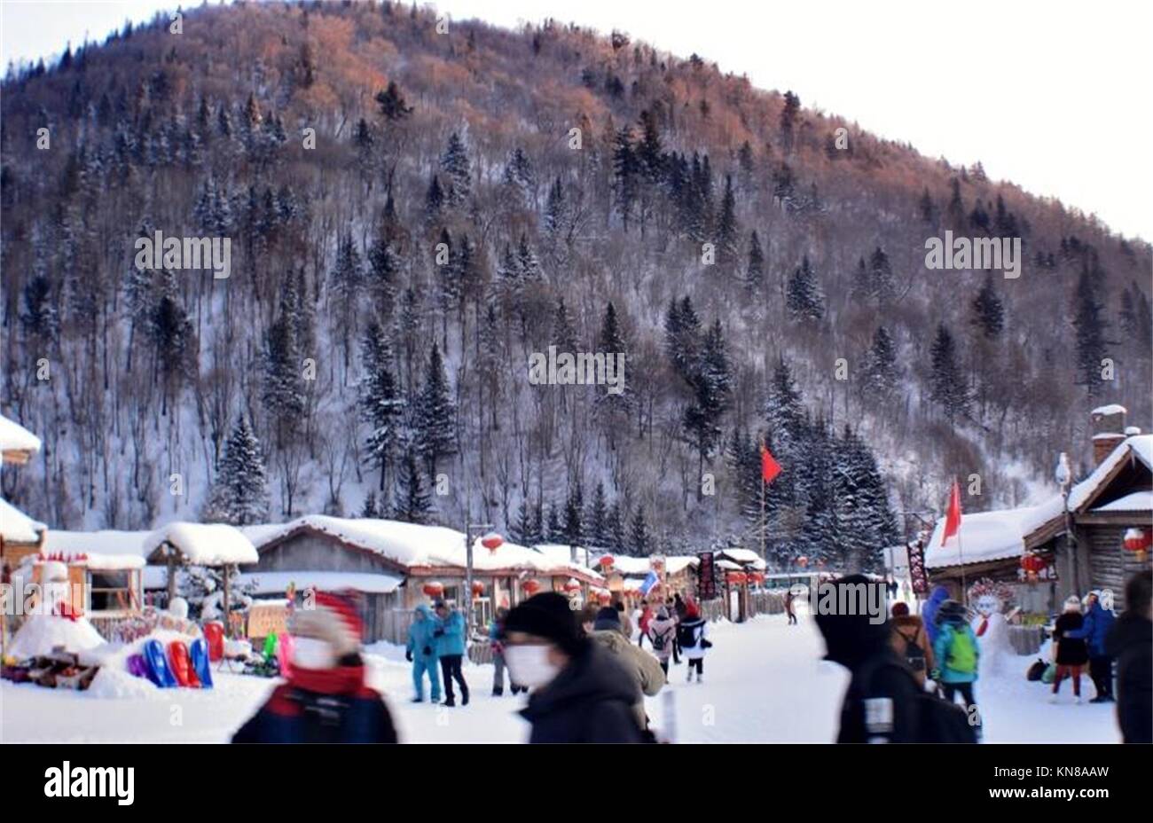 Mudanjiang, China. 11th Dec, 2017.(EDITORIAL USE ONLY. CHINA OUT ...