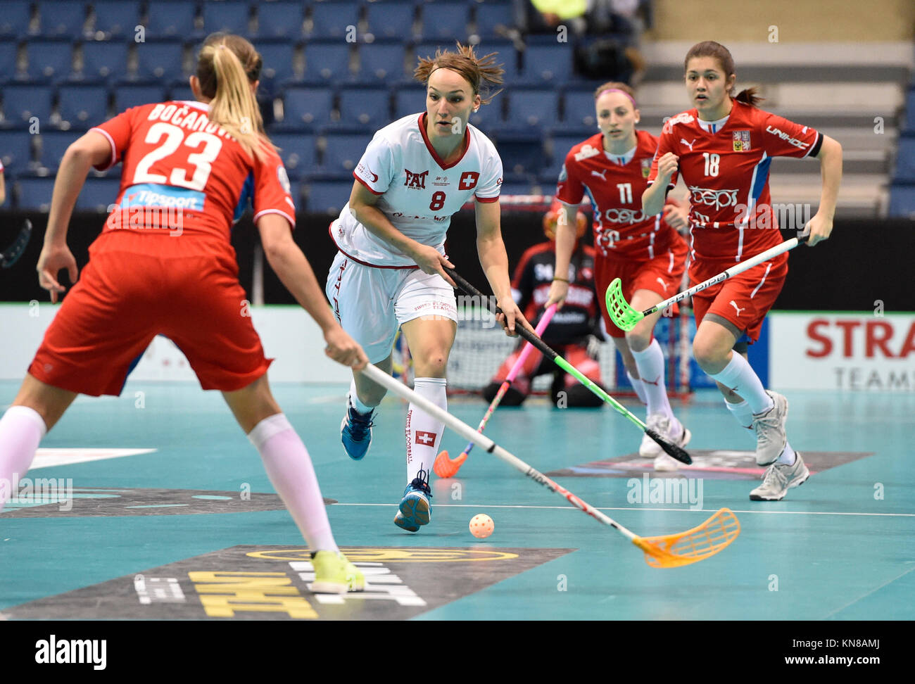 Bratislava, Slovakia. 09th Dec, 2017. L-R Czech ADELA BOCANOVA ...