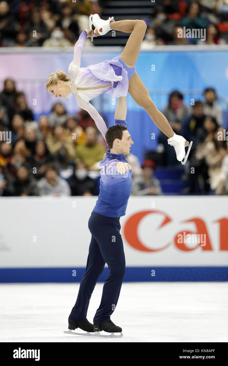 Aliona Savchenko and Bruno Massot (GER), DECEMBER 10, 2017 - Figure ...
