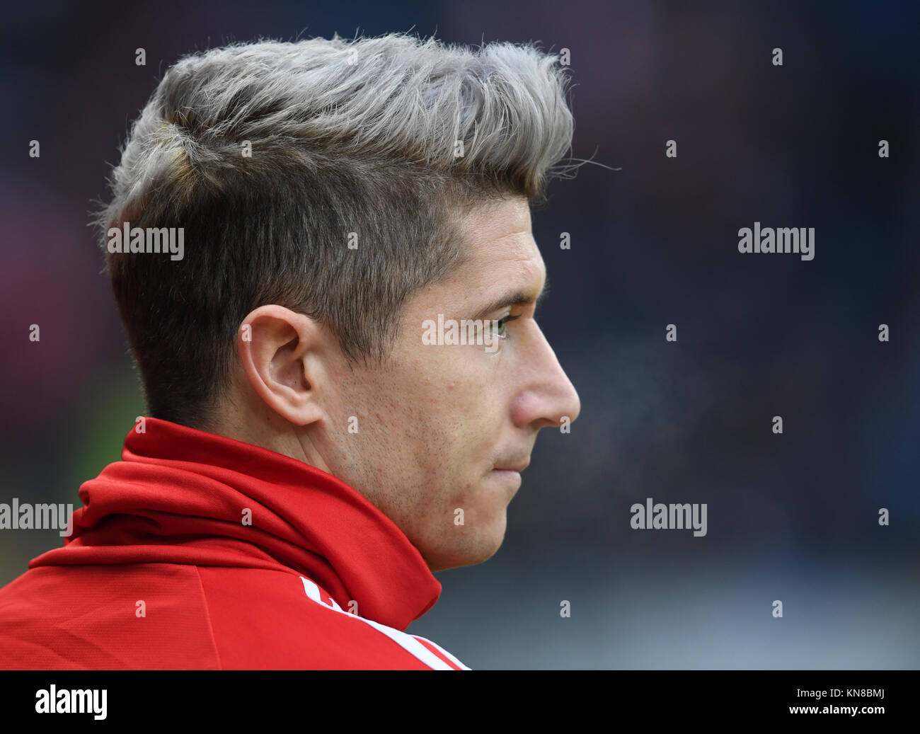Bayern's Robert Lewandowski, photographed during the German Bundesliga ...