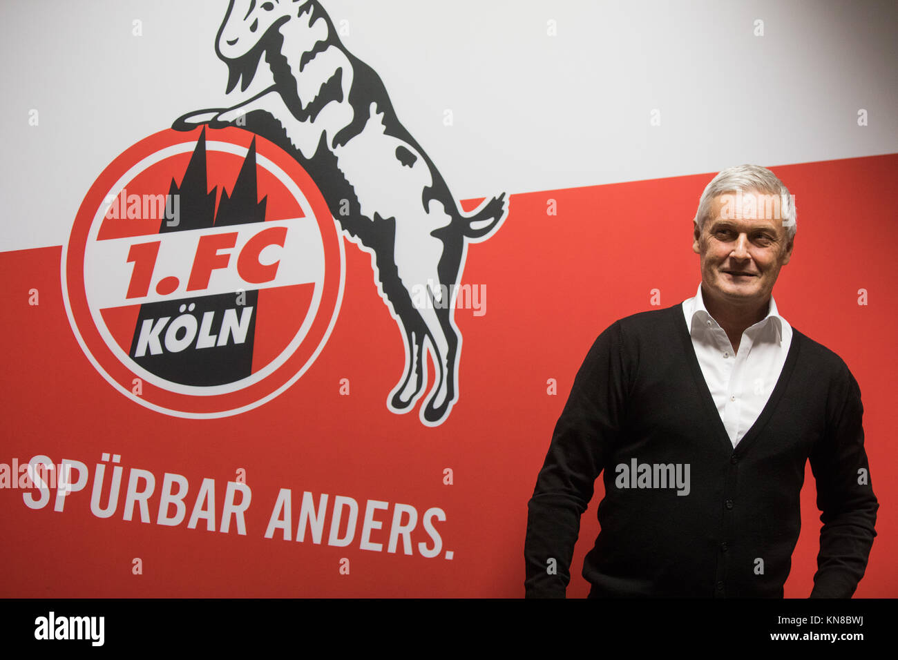 Cologne, Germany. 11th Dec, 2017. The new CEO of the German sports club ...