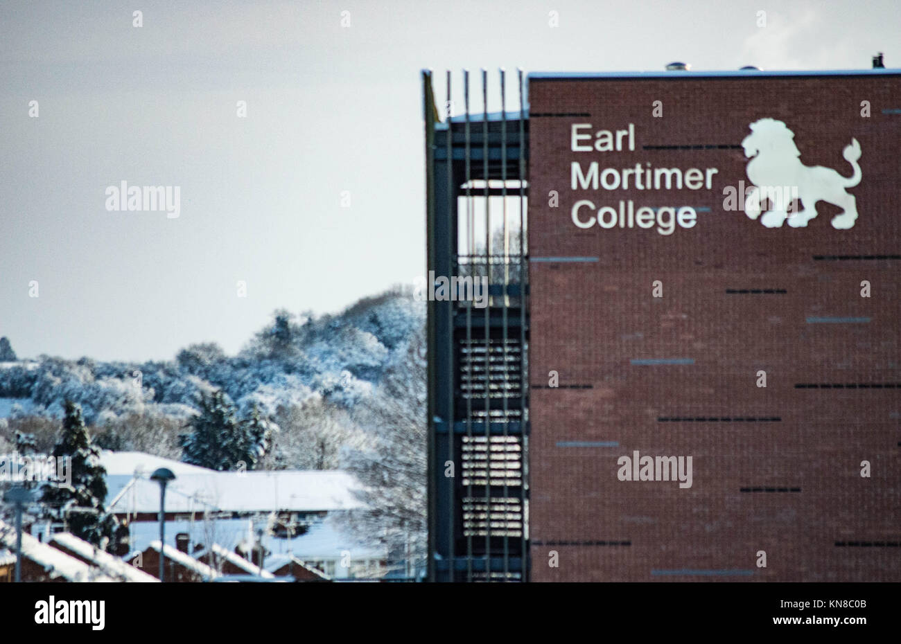Leominster, UK. 11th December, 2017. Earl Mortimer College is one of ...