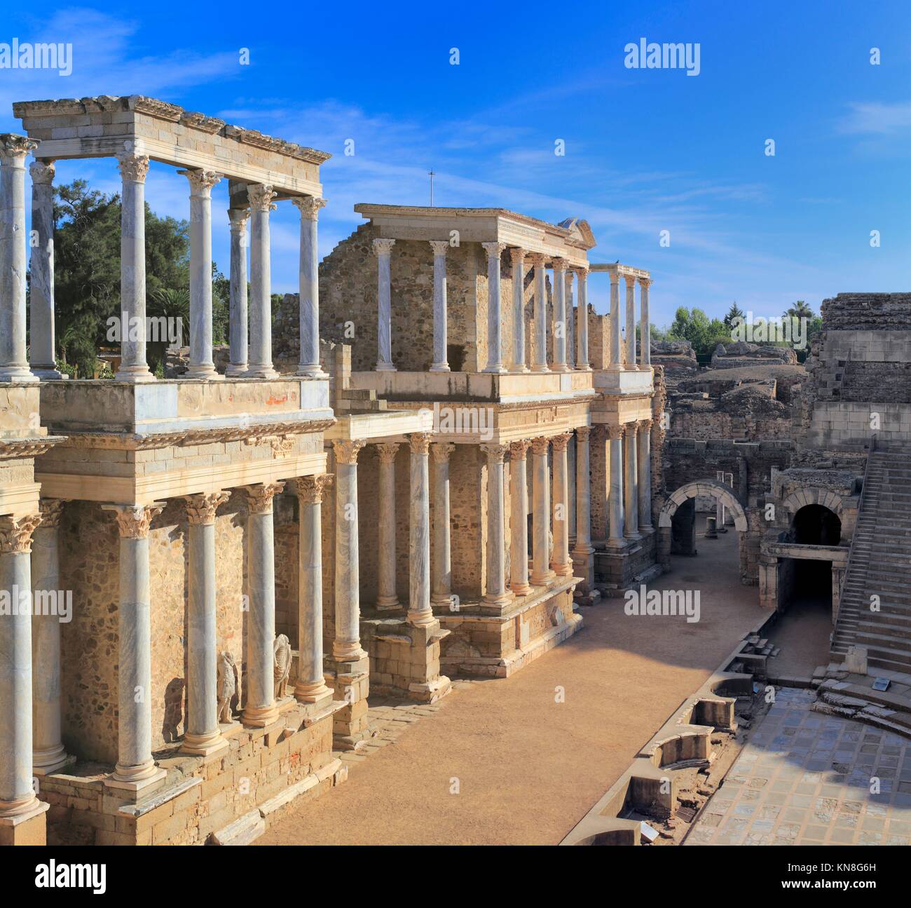 Roman amphitheatre in merida hi-res stock photography and images - Alamy