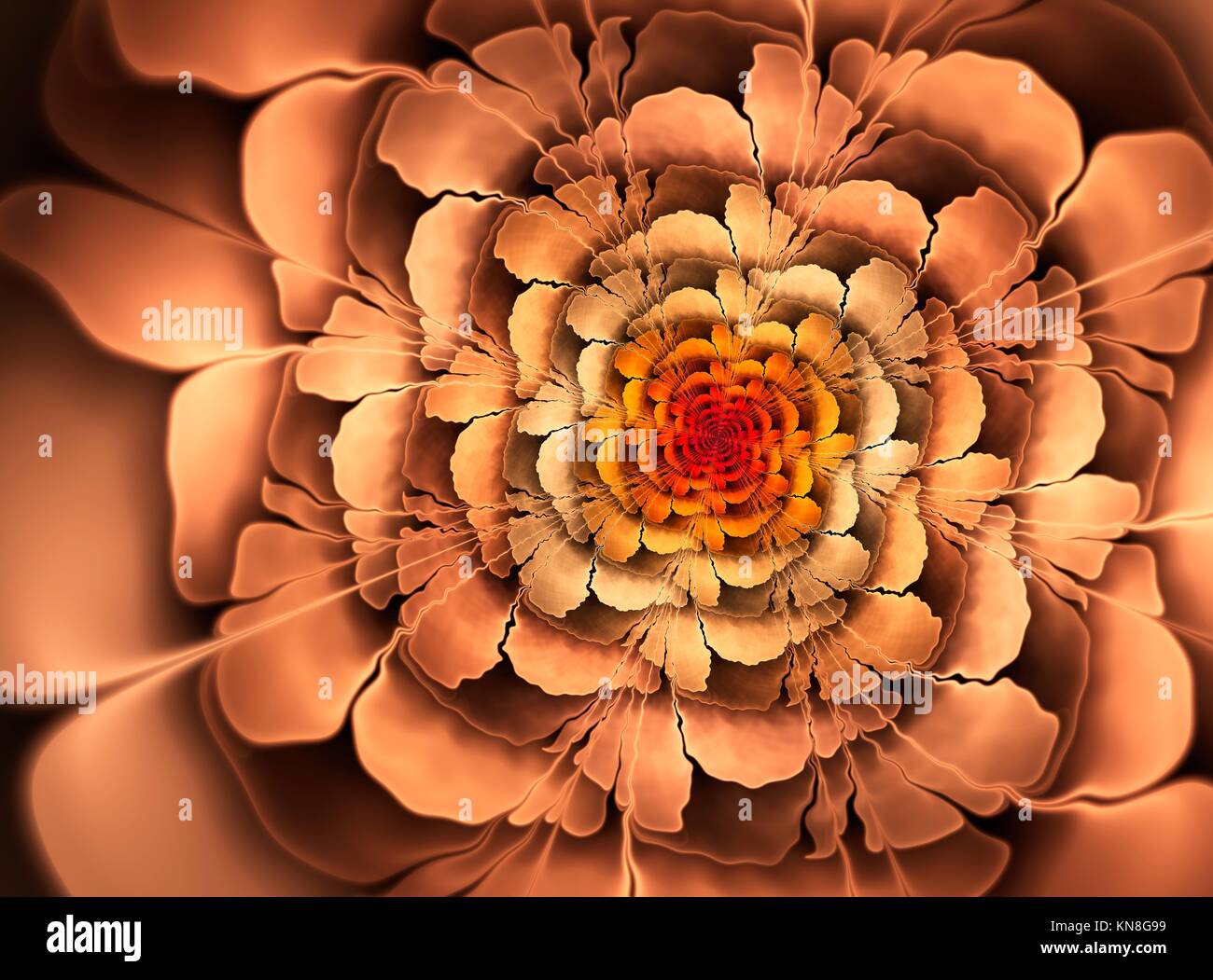 Abstract fractal illustration for modern creative design Stock Photo ...