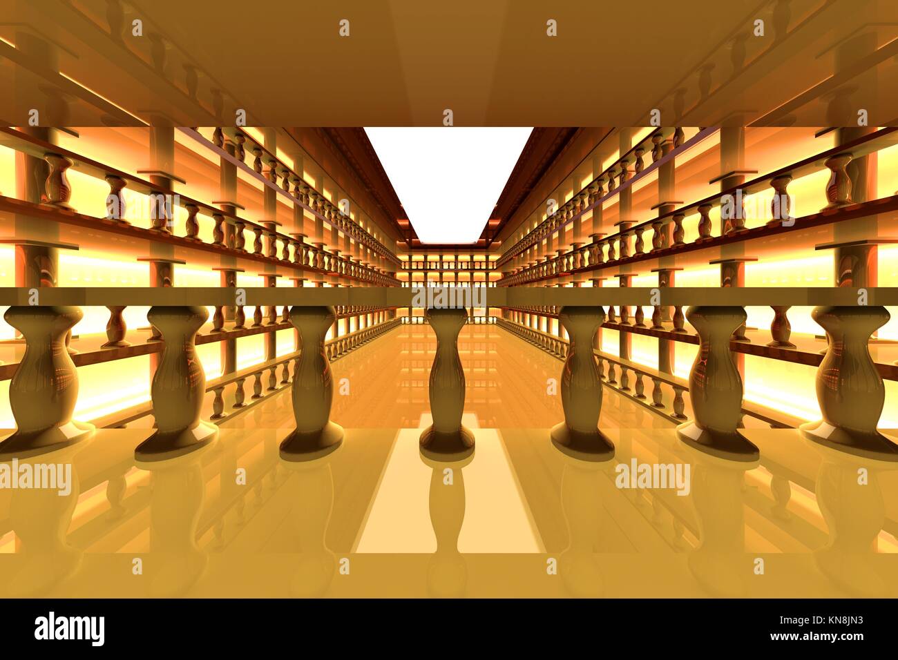 Roman Atrium Illustration High Resolution Stock Photography and Images ...