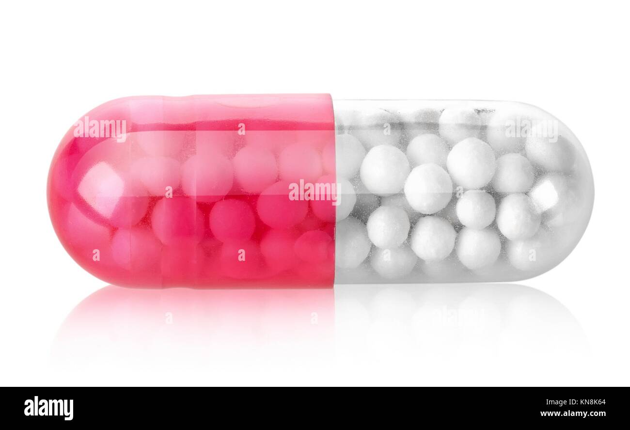 Red Capsule High Resolution Stock Photography and Images - Alamy