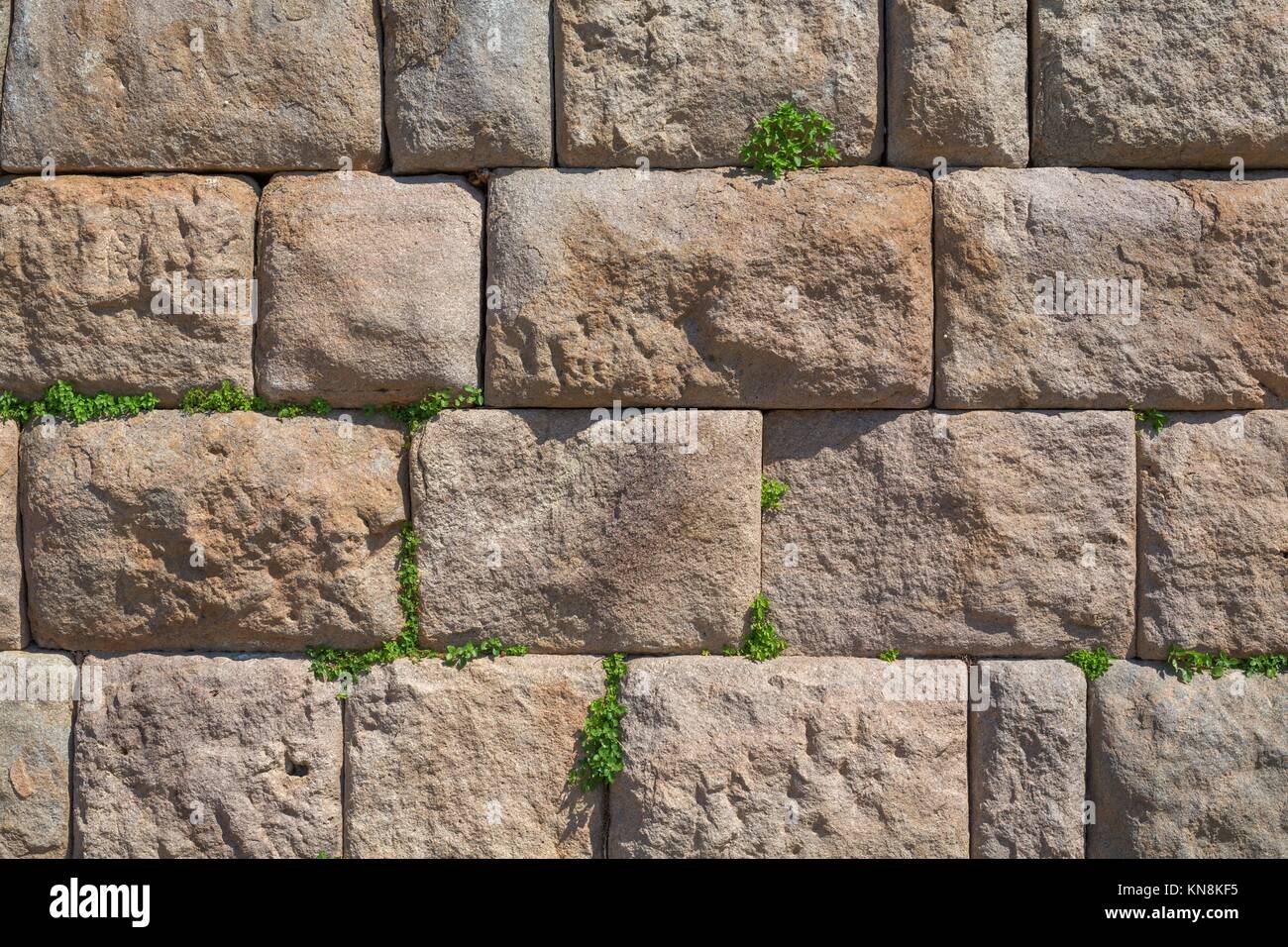 Grass stone wall hi-res stock photography and images - Alamy