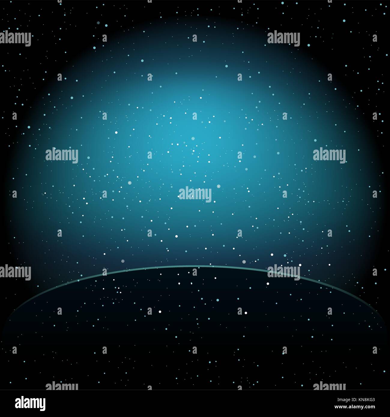 Night snowstorm Stock Vector Images - Alamy