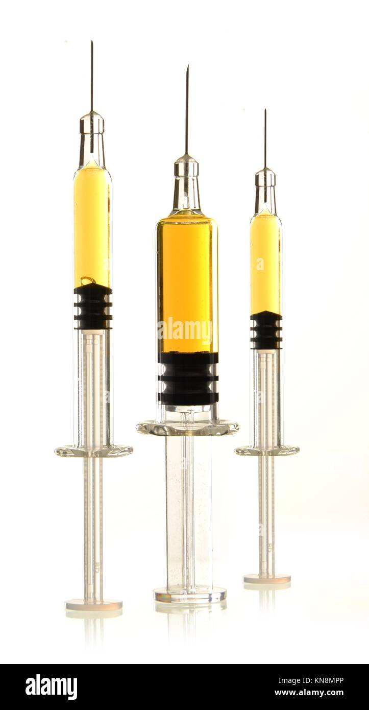 Three Syringes High Resolution Stock Photography and Images - Alamy