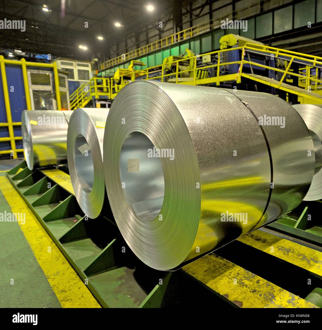 Steel Coils High Resolution Stock Photography and Images - Alamy