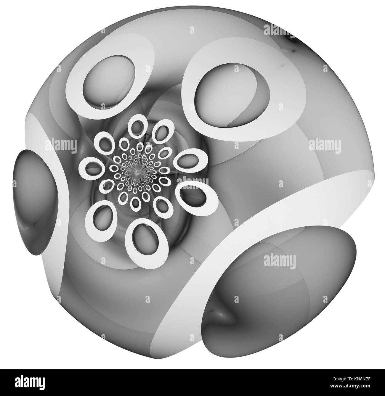 Fractal design Black and White Stock Photos & Images - Alamy