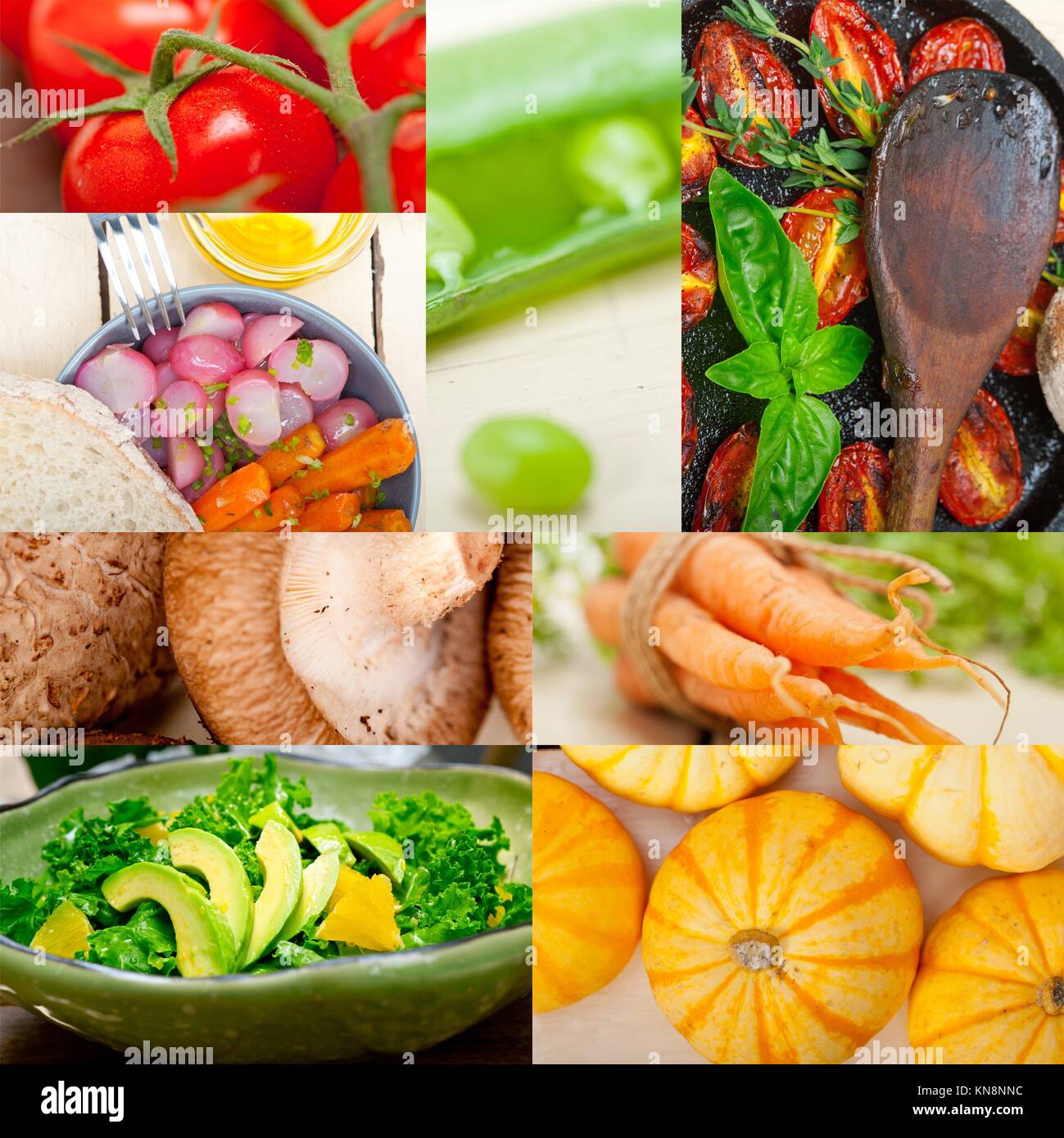 Healthy lifestyle collage hi-res stock photography and images - Alamy