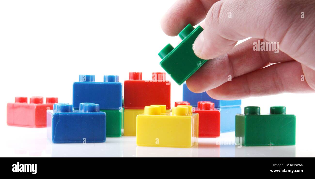 Plastic building block hi-res stock photography and images - Alamy