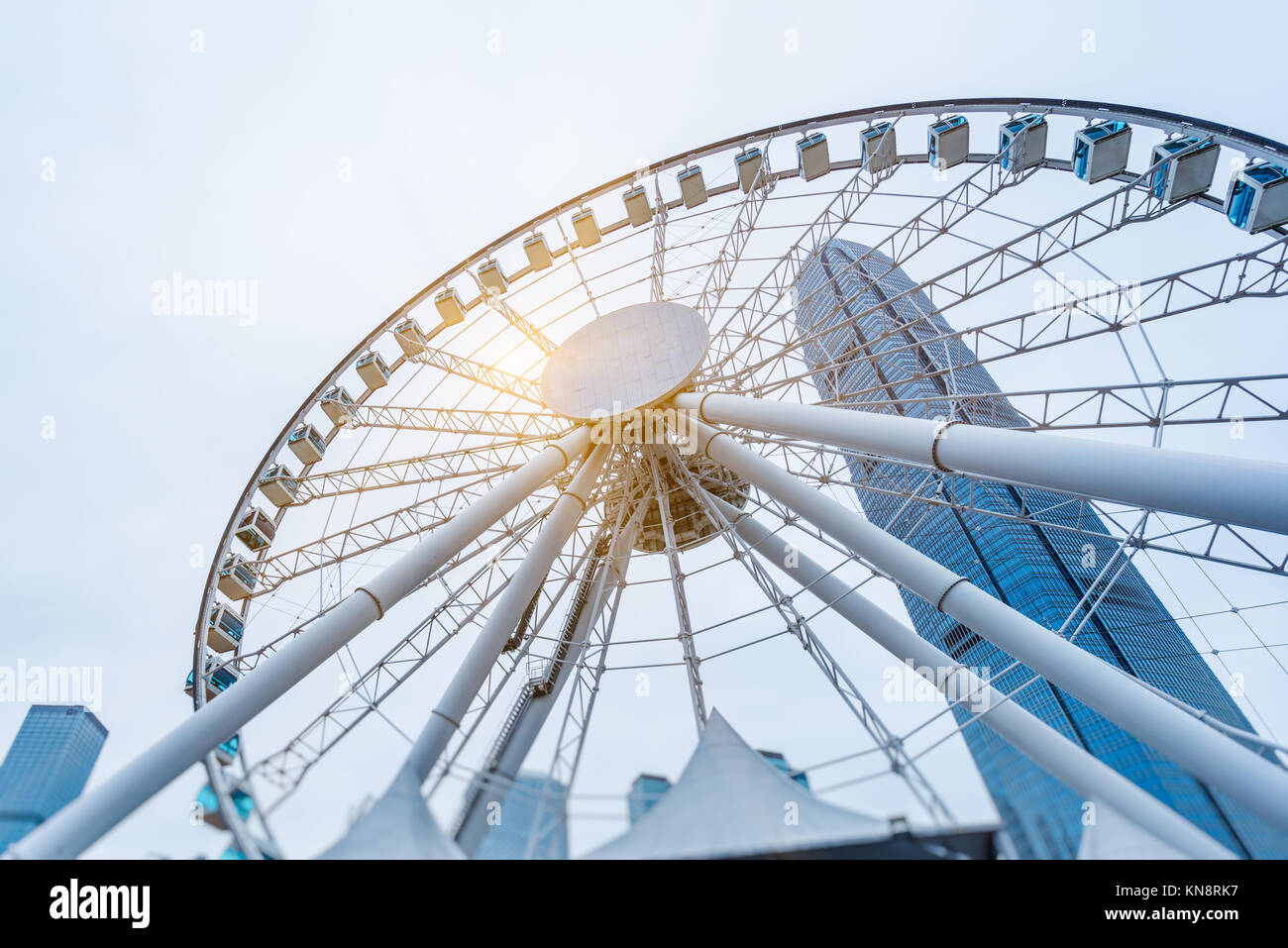 Closeup modern ferris wheel hi-res stock photography and images - Alamy