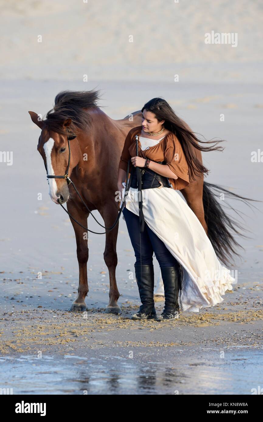 Lady Riding A Horse High Resolution Stock Photography and Images - Alamy