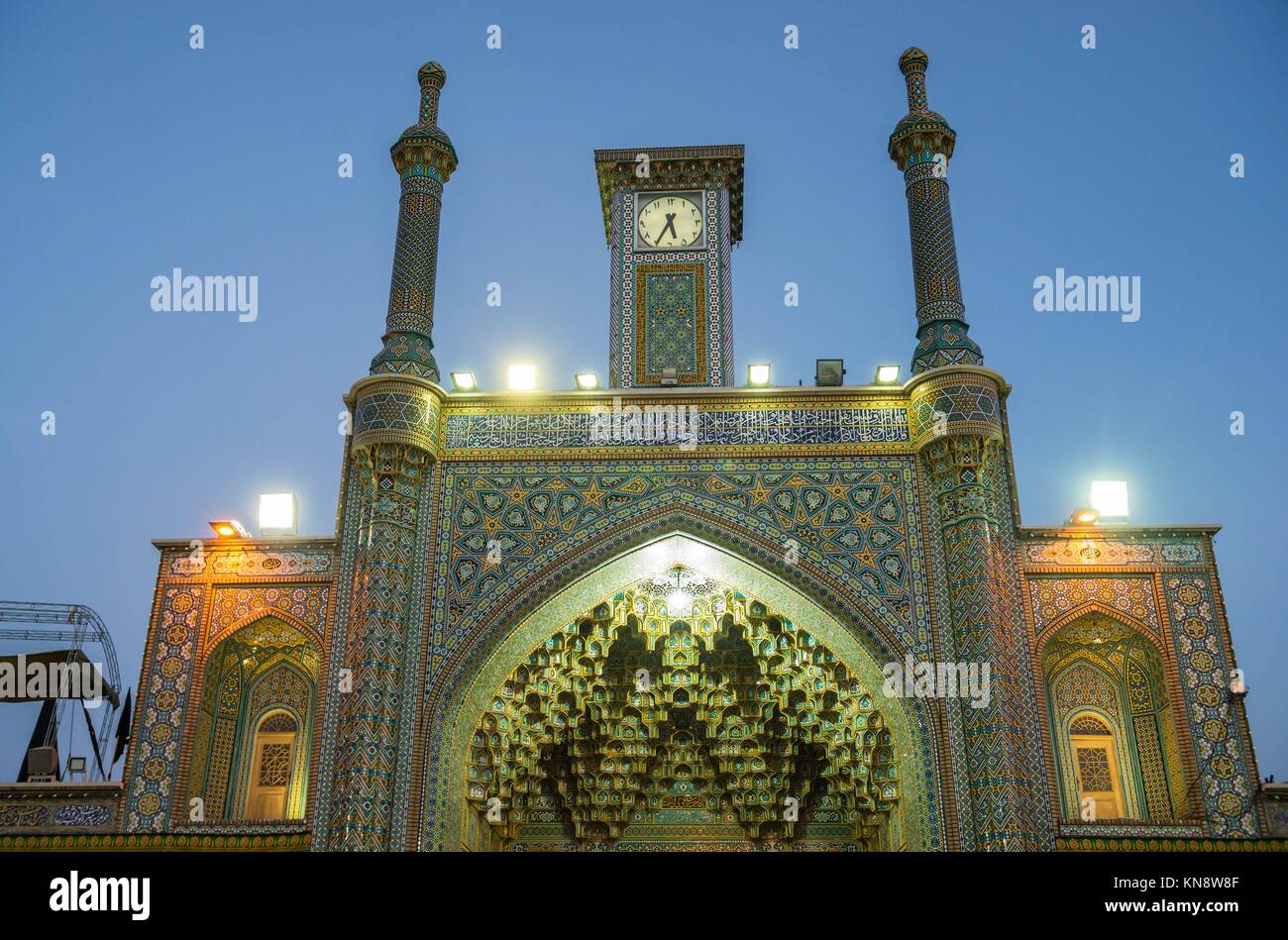 The qom holy shrine hi-res stock photography and images - Alamy