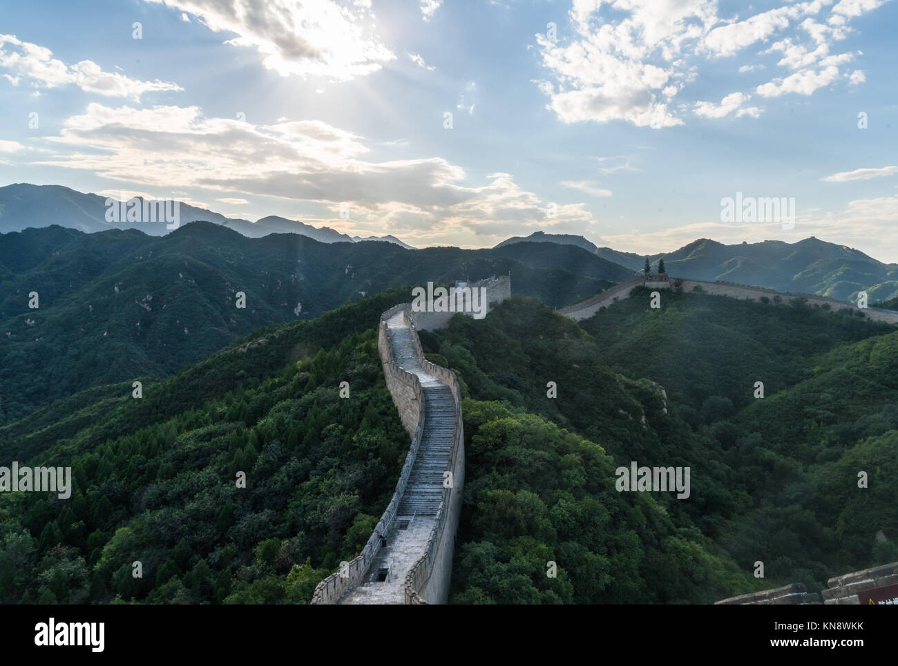 the Great Wall in China Stock Photo - Alamy