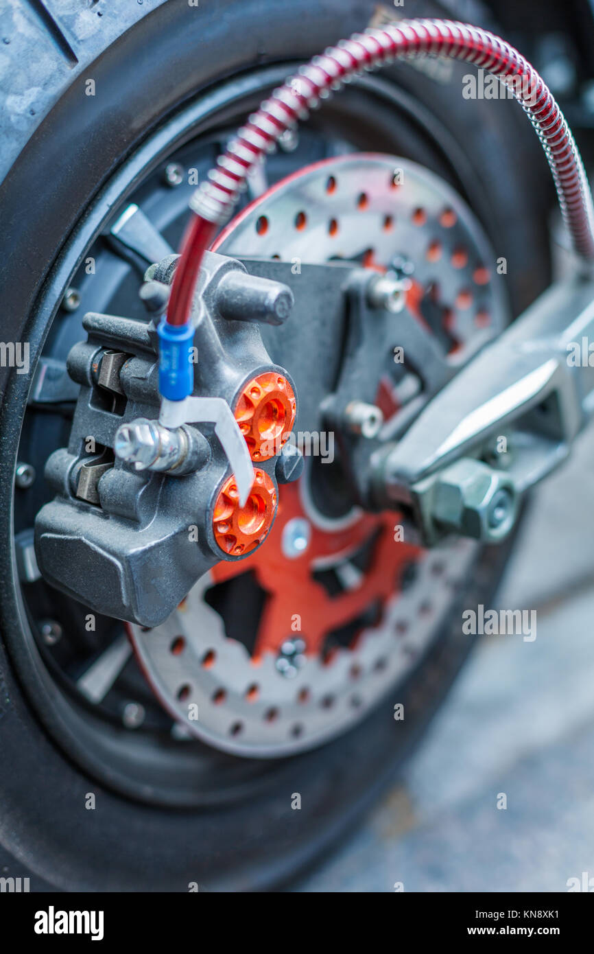 Detail Shot Of Wheel of a car Stock Photo - Alamy