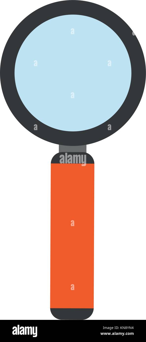Magnifying glass symbol Stock Vector Image & Art - Alamy