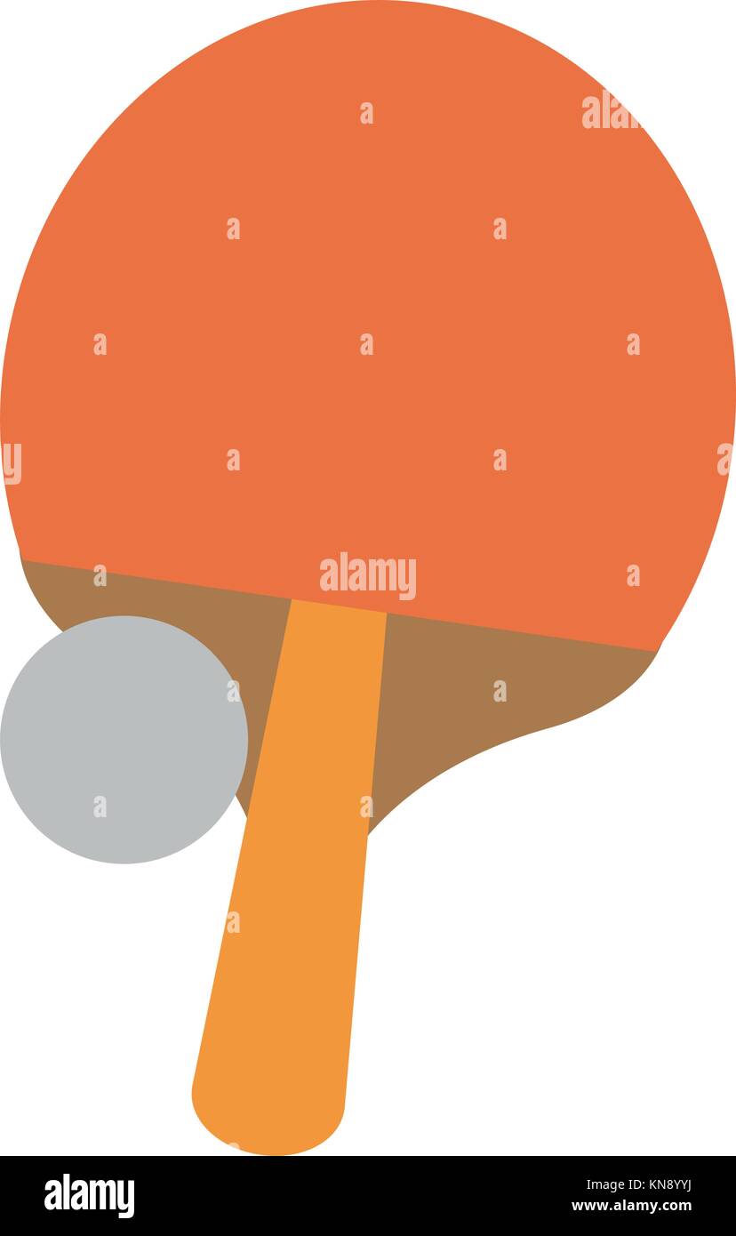 Ping pong racket and ball Stock Vector Image & Art - Alamy