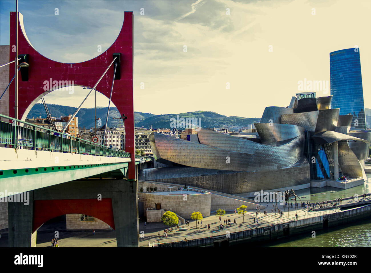 Bilbao Museum - Basque Country - Spain Stock Photo - Alamy