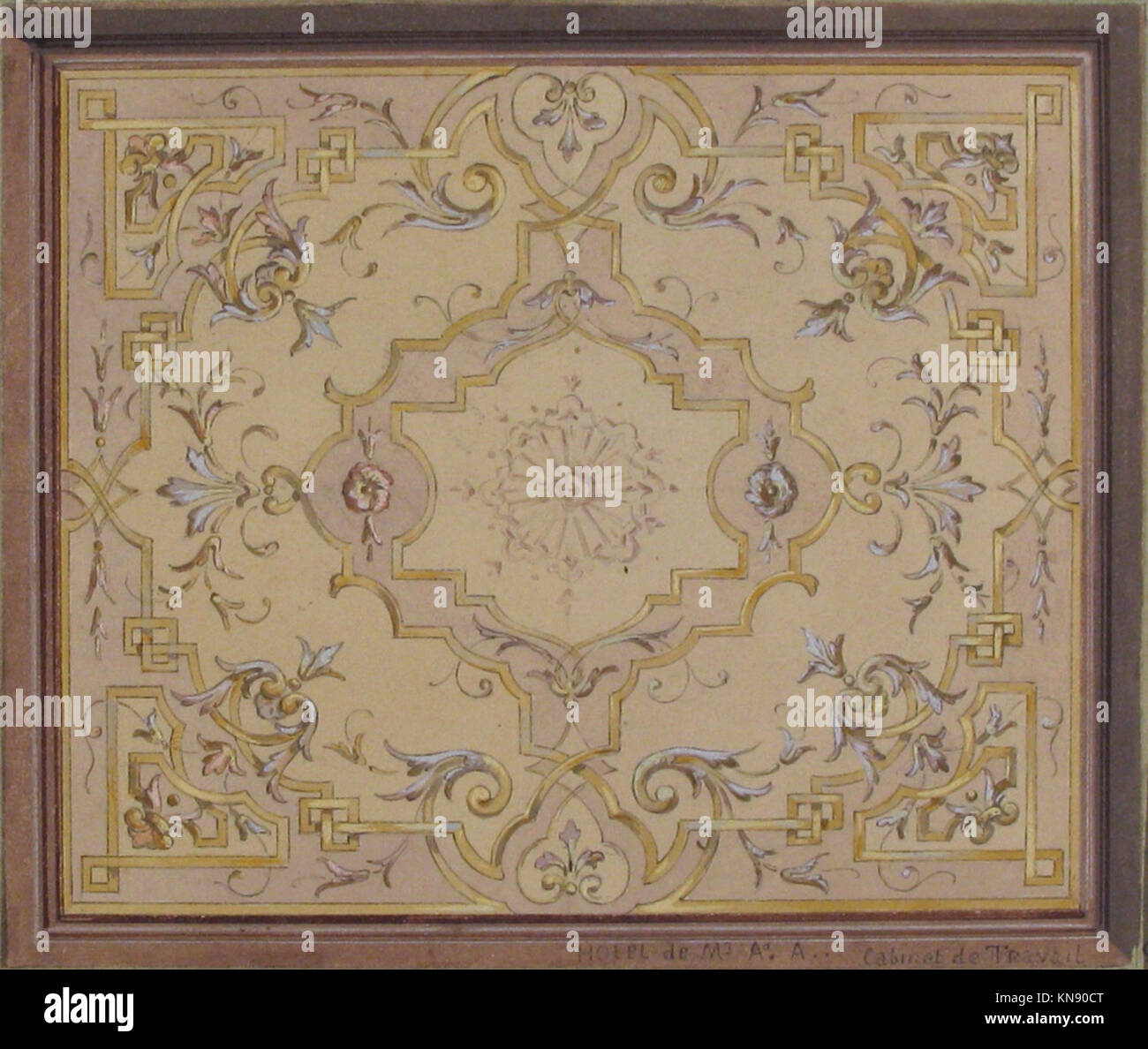 Ornate interior showcases intricate architectural details hi-res stock ...