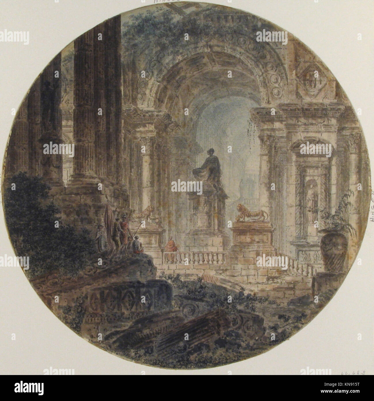 This work, titled 'Architectural Fantasy', explores imaginative ...
