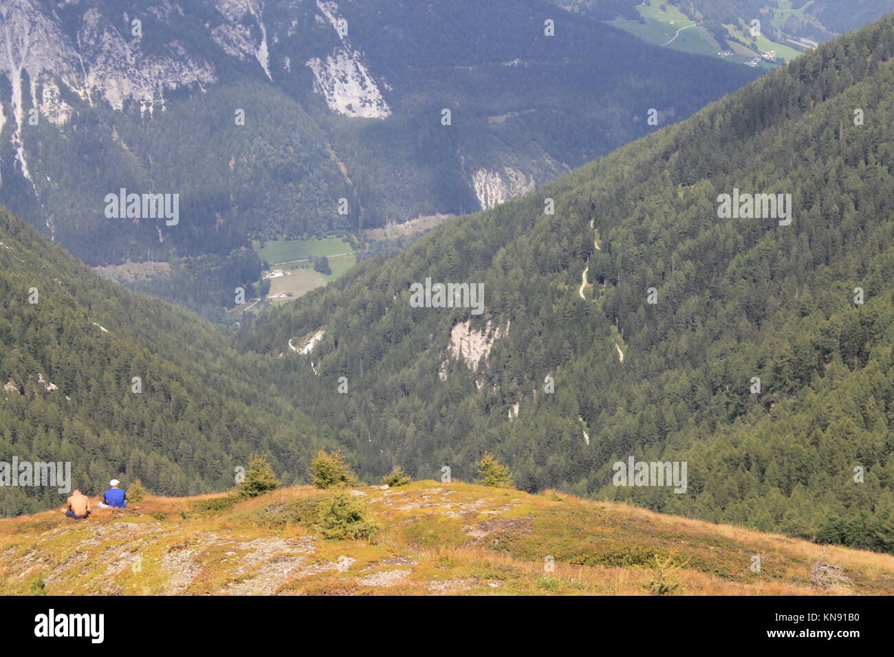 landscape of mountains on the Alps in Italy Stock Photo - Alamy