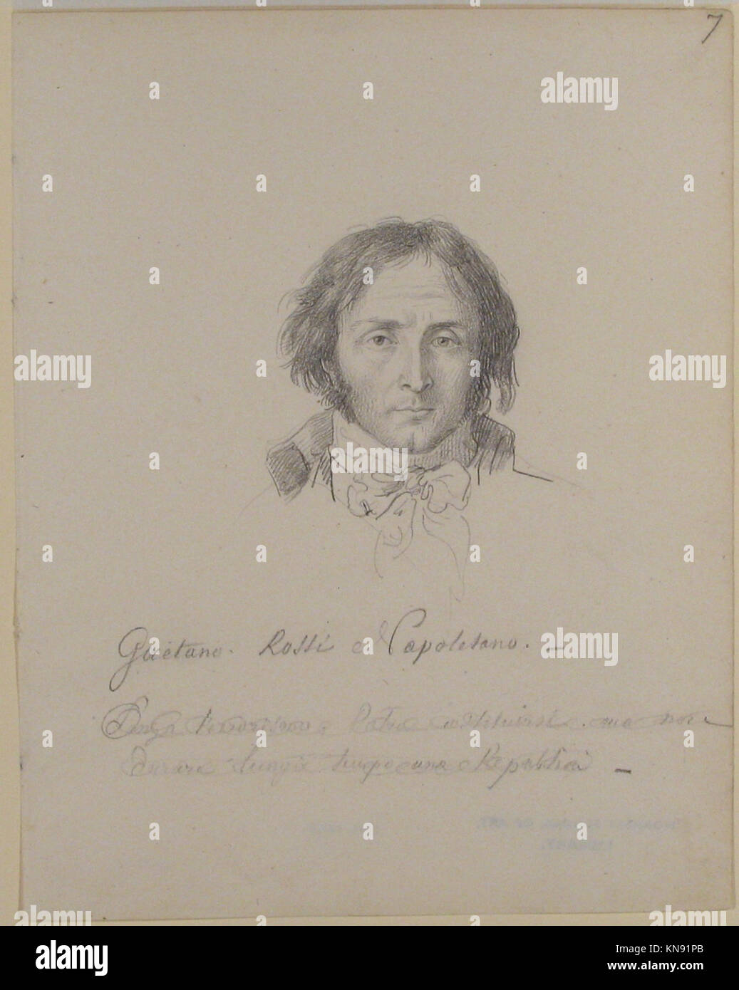 Gaetano Rossi Napoletano, an Italian artist, is represented in this ...