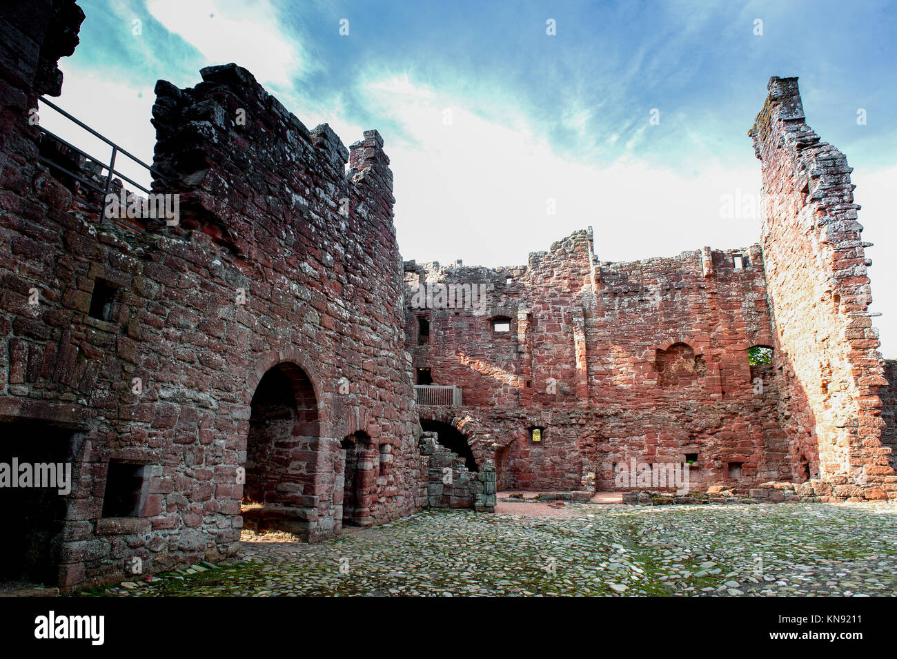 Edzell Castle, Angus, Scotland Stock Photo - Alamy