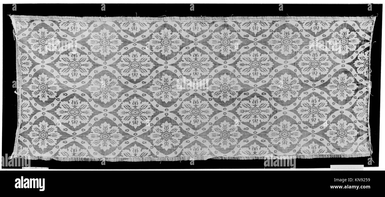 Fabric pattern brocade Black and White Stock Photos & Images - Alamy