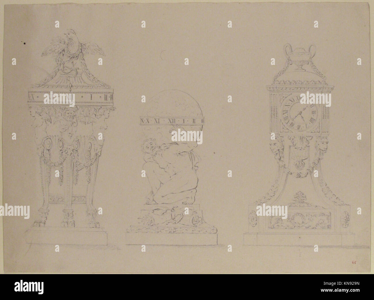 This design features a concept for three clocks, each with its own ...