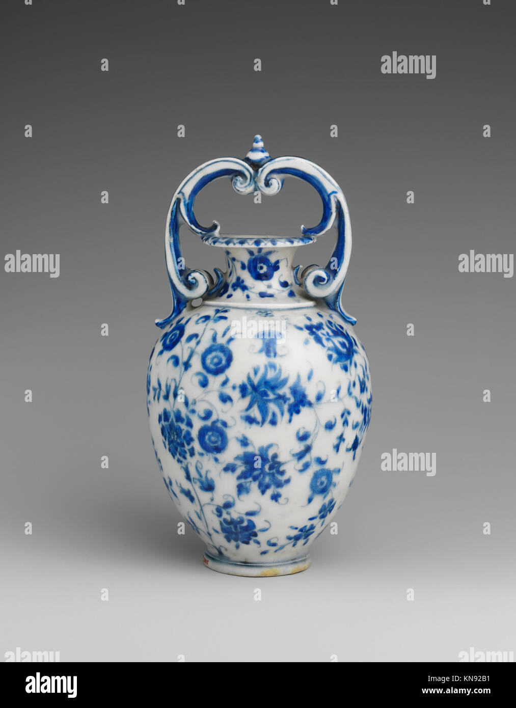 This ewer, a type of vessel used for pouring liquids, is part of the ...