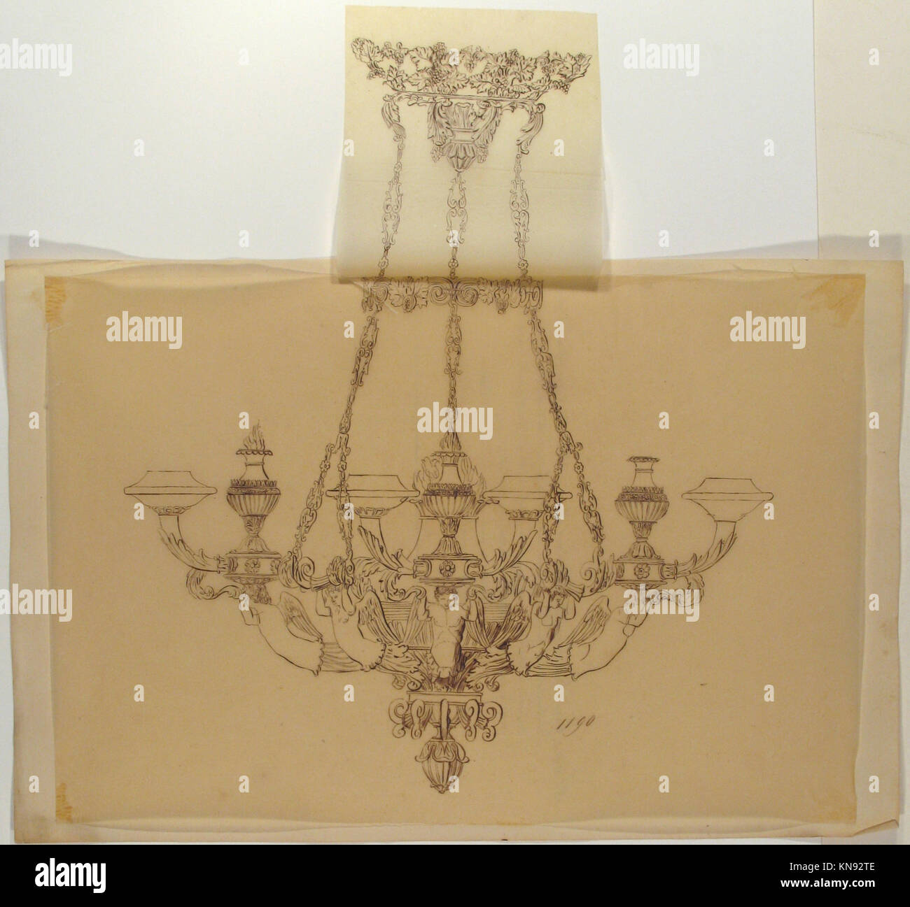This chandelier design demonstrates intricate patterns and aesthetic ...