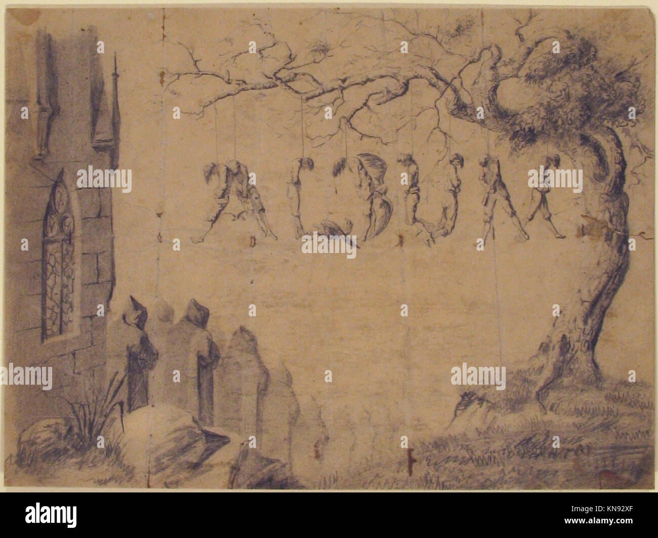 The album title page, titled 'Hanging Scene,' is part of The ...
