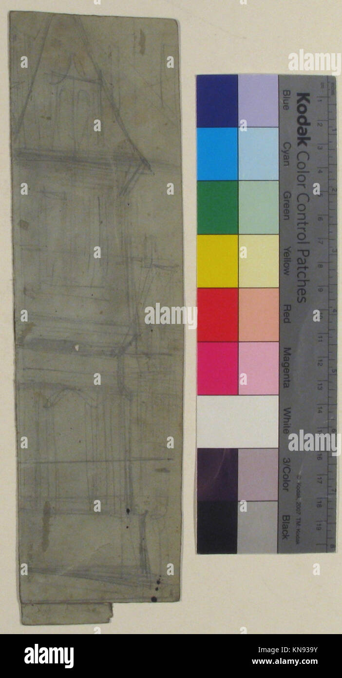 This design, created for a stage set at the Paris Opéra, demonstrates ...