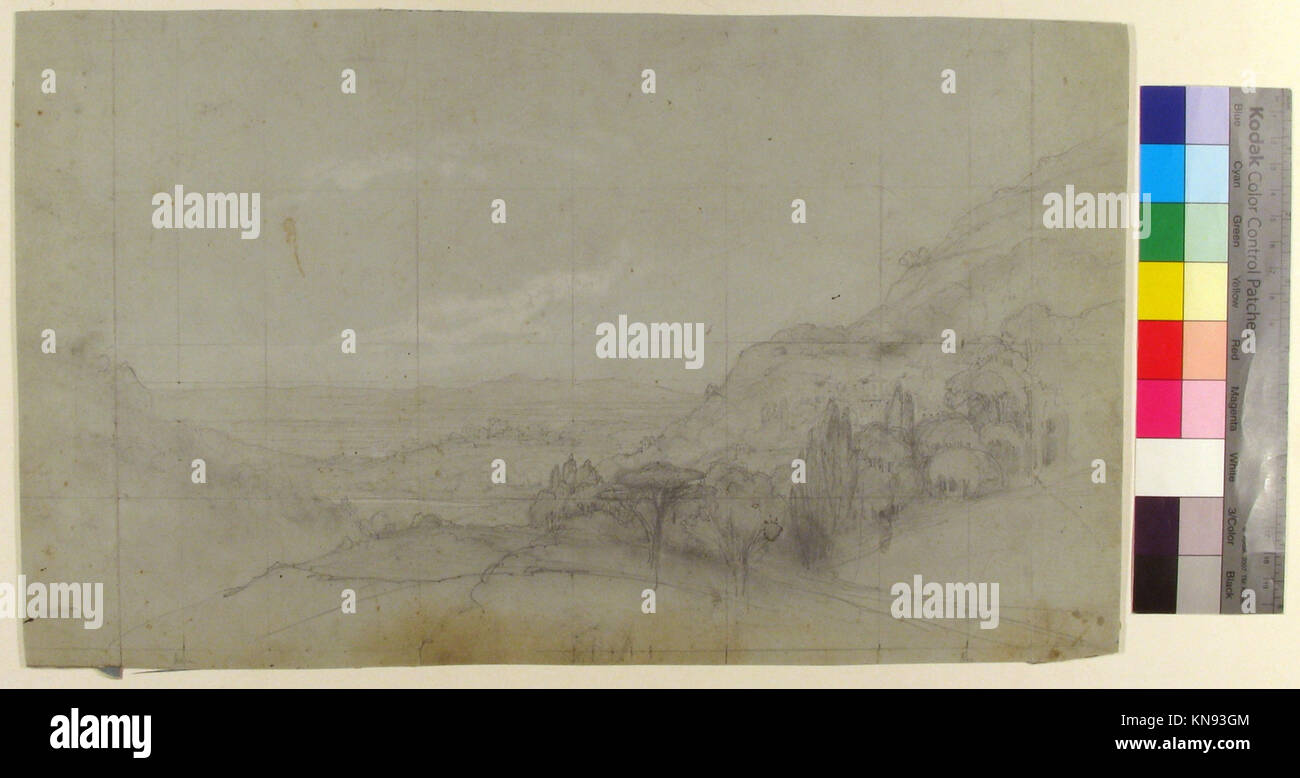 A design for a stage set at the OpÃ©ra in Paris, showcasing the ...