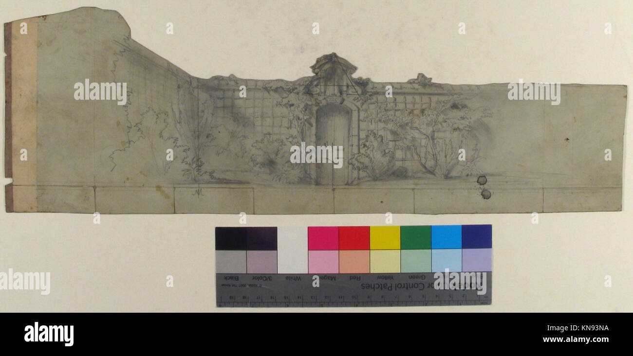 This design for a stage set at the Paris Opera captures the theatrical ...